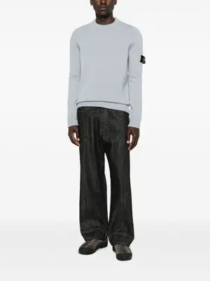 Stone Island Wool Sweater - Grey