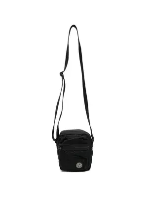 Stone Island Nylon Crossbody Bag - Black