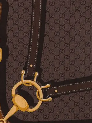 Gucci Printed Silk Foulard