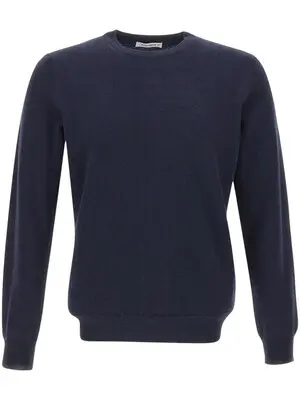 KANGRA Crew-neck Pullover - Blue