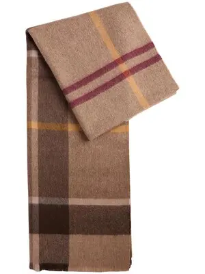 Barbour Rosefield Tartan Scarf - Brown