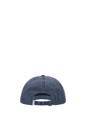 LES DEUX Collage Washed Soft Baseball Cap - Blue