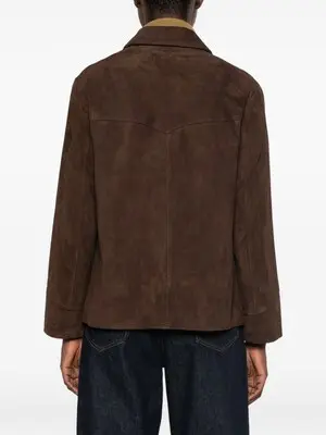 Tory Burch Leather Blazer Jacket
