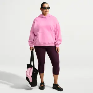 Nike Studio Fleece Medium Weight Oversized Pullover Hoodie
