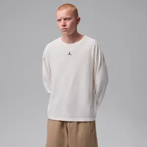 JORDAN Flight Heavyweight Long-sleeve Top - White