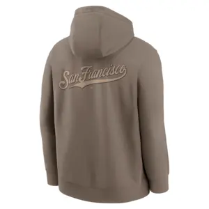 Nike San Francisco Giants Pullover Hoodie - Brown