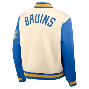 Nike Ucla Legacy College Full-snap Bomber Jacket