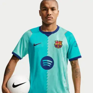 Nike Fc Barcelona 2026/27 Stadium Third Dri-fit Soccer Replica Jersey - Green