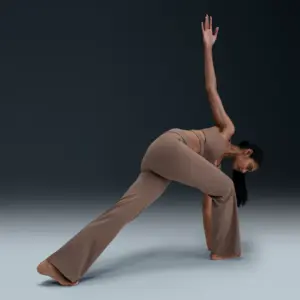 Nike Dri-fit High-waisted Fold-over Pants