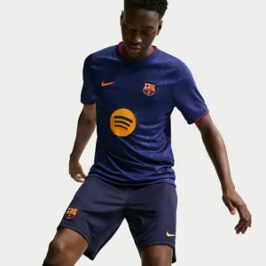 Nike Fc Barcelona Third Dri-fit Soccer Pre-match Top
