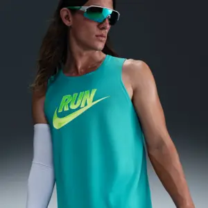 Nike Miler Run Energy Dri-fit Running Tank Top - Green