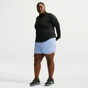 Nike Swift Dri-fit Mid-rise 2-in-1 Running Shorts - Blue