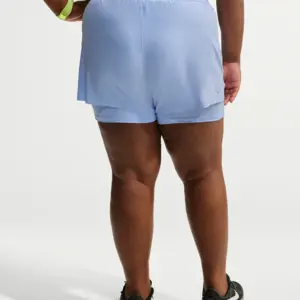 Nike Swift Dri-fit Mid-rise 2-in-1 Running Shorts - Blue