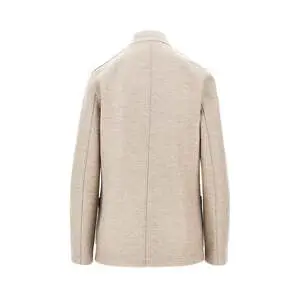 Harris Wharf London Pressed Wool Nehru Jacket