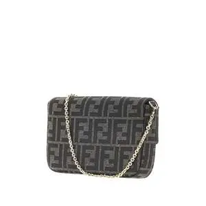 Fendi Ff Zucca Jacquard Fabric Clutch