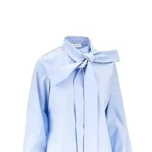 7 For All Mankind Cotton Poplin Shirt With Bow