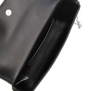 Fendi Craquelé Leather Tube With Chain