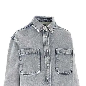 ANINE BING Amy Denim Shirt
