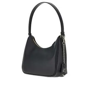 Prada Saffiano Leather Re-edition 2005 Shoulder Bag - Black