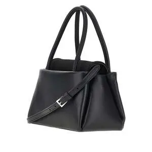 Prada Passage Leather And Re-nylon Handbag