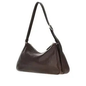 Prada Nappa Large Aimée Shoulder Bag - Brown