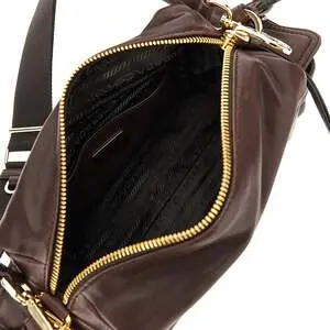 Prada Nappa Leather Explore Shoulder Bag