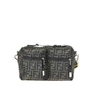 Fendi Superlight Ff Zucca Jacquard Technical Fabric Camera Case - Brown