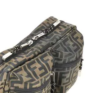 Fendi Superlight Ff Zucca Jacquard Technical Fabric Camera Case - Brown