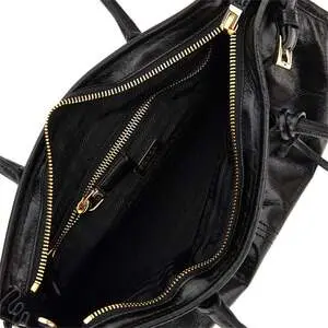 Prada Shiny Leather Medium Bonnie Bag