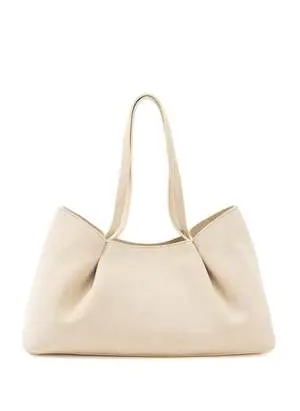 ELLEME Dimple Tote Suede - Sand