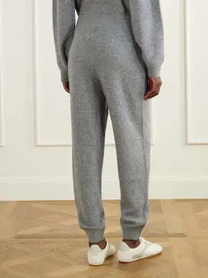 Victoria Beckham Wool And Cashmere-blend Track Pants