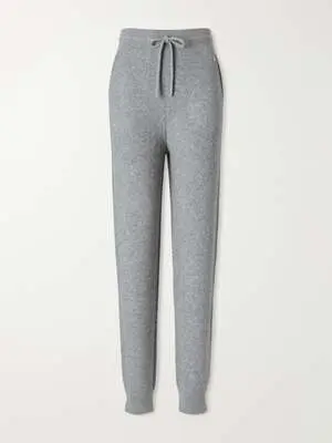 Victoria Beckham Wool And Cashmere-blend Track Pants