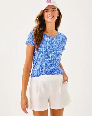 Lilly Pulitzer® Captina Linen Short - White