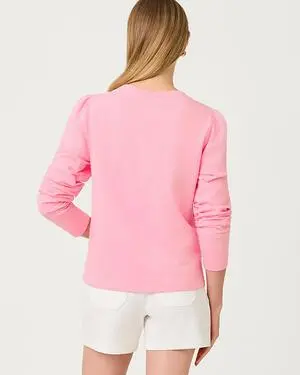 Lilly Pulitzer® Elmaria Puff Sleeve Sweatshirt