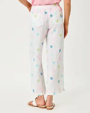 Lilly Pulitzer® Brawley Linen Crop Pant