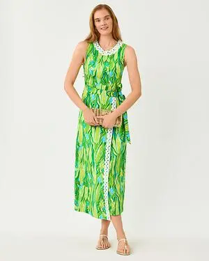 Lilly Pulitzer® Fresia Stretch Maxi Shift Dress