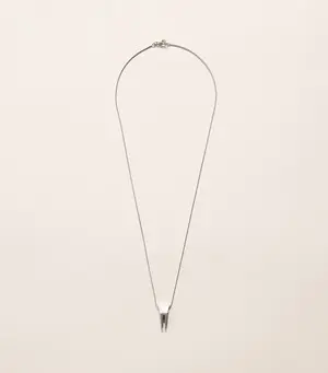 Rick Owens Brass Mini Open Trunk Necklace