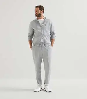 Brunello Cucinelli Cotton Knitted Sneakers