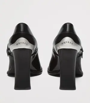 Alexander McQueen Leather Niko Mary Jane Pumps 95