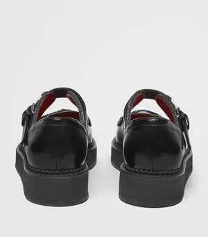 Alexander McQueen Calfskin Wishbone Creepers
