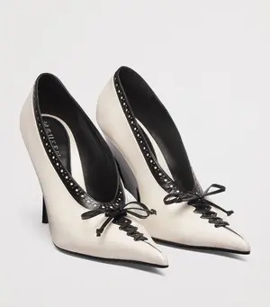 Alexander McQueen Leather Koko Pumps 105