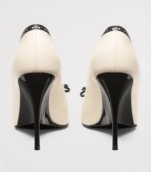 Alexander McQueen Leather Koko Pumps 105