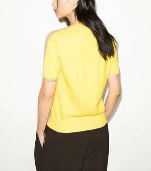 Max & Co. Cotton-cashmere Reversible Short-sleeve Sweater