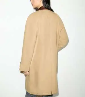 Max & Co. Contrast-collar Raincoat