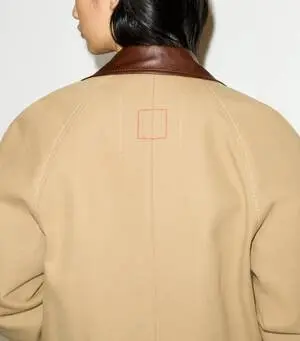 Max & Co. Contrast-collar Raincoat