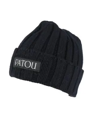 PATOU Midnight Wool And Cashmere Beanie