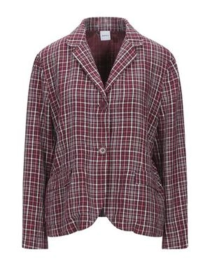 Aspesi Linen Tartan Plaid Blazer