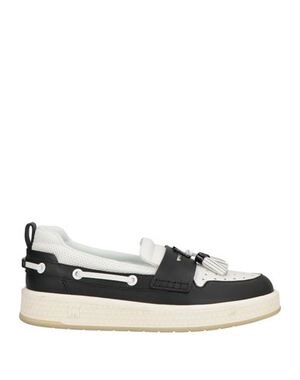 Amiri Leather And Textile Two-tone Loafers