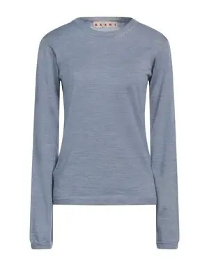 Marni Sweater Size Virgin Wool, Silk - Blue