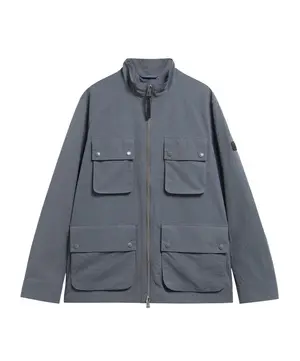 Barbour Stand Collar Cargo Jacket